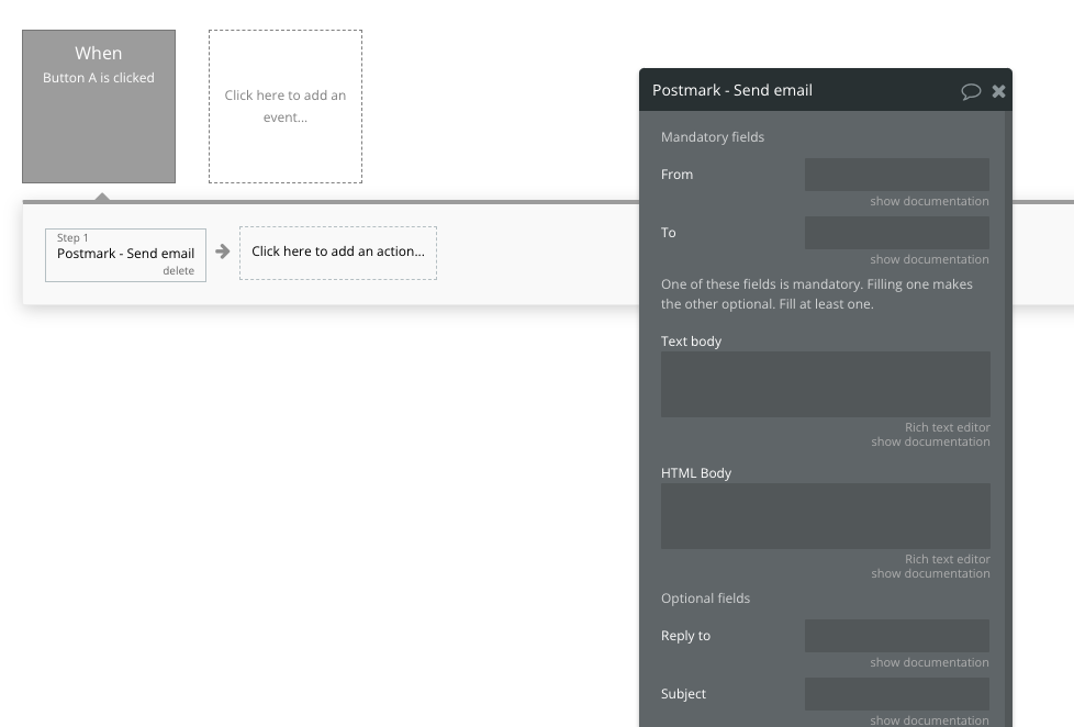 How to integrate Bubble and Postmark | Postmark
