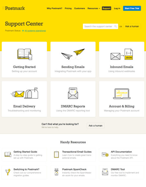 Get answers faster and easier than ever | Postmark