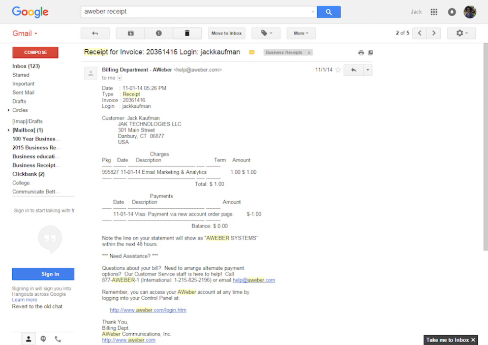 Postmark receipt templates: Design and best practices | Postmark