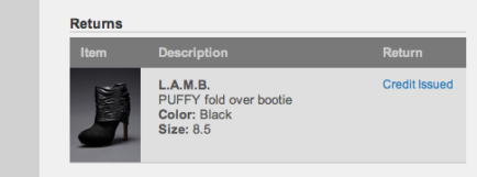 Example of a great email - Returning a purchase | Postmark