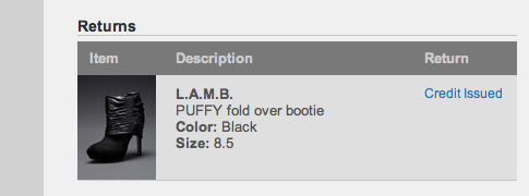 Example of a great email - Returning a purchase | Postmark