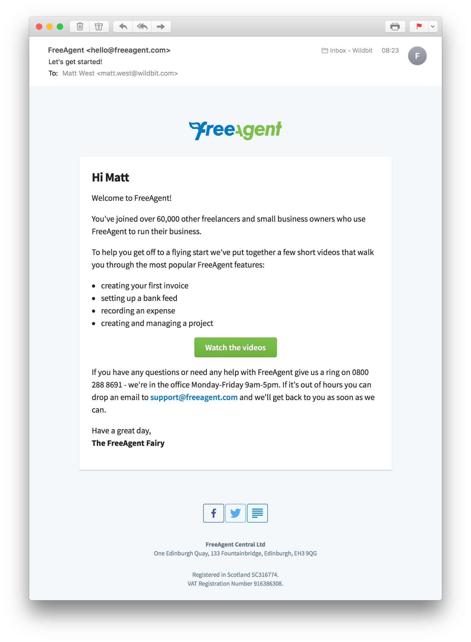 How to design an effective welcome email | Postmark