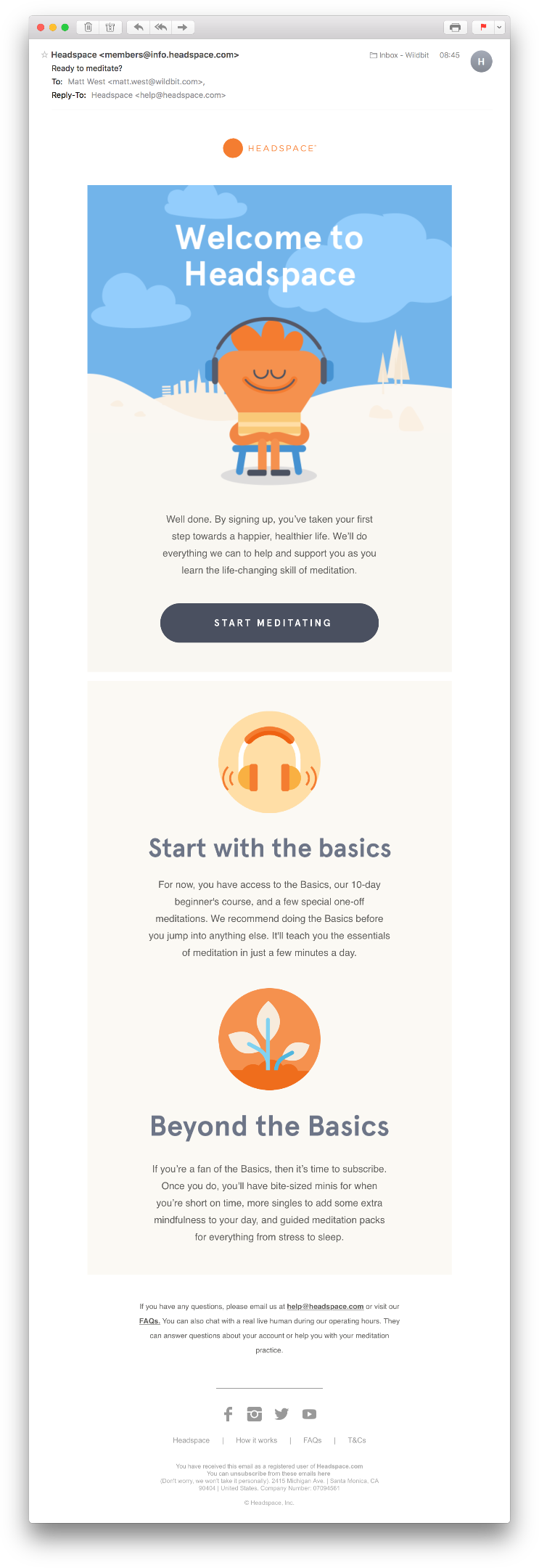 How to design an effective welcome email | Postmark